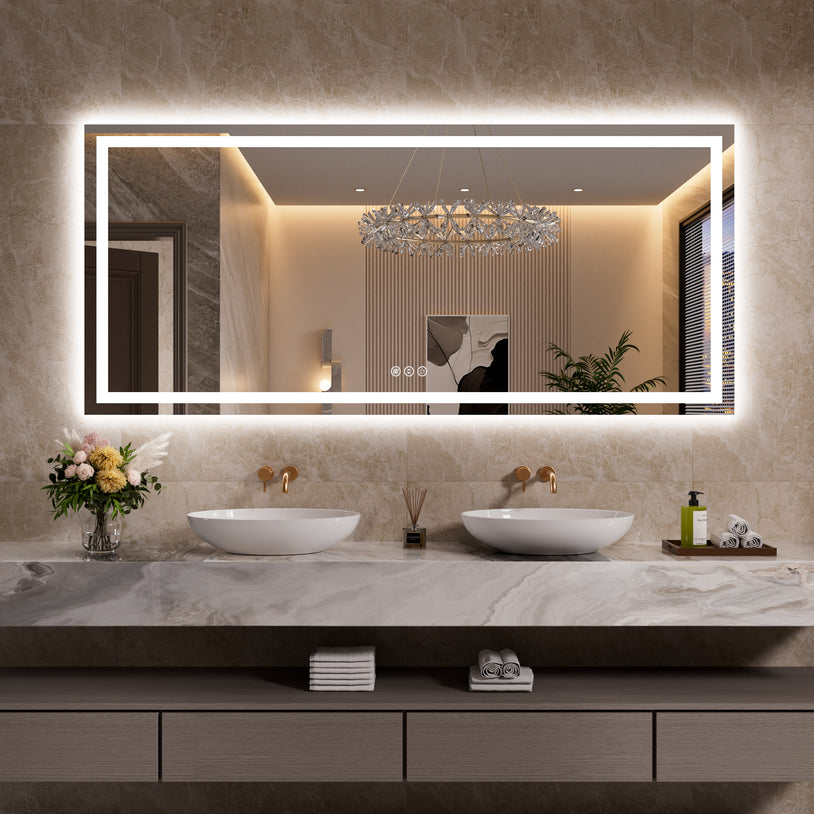 Amorho LED Mirror | Minimalistic Design Meets Exquisite Craftsmanship